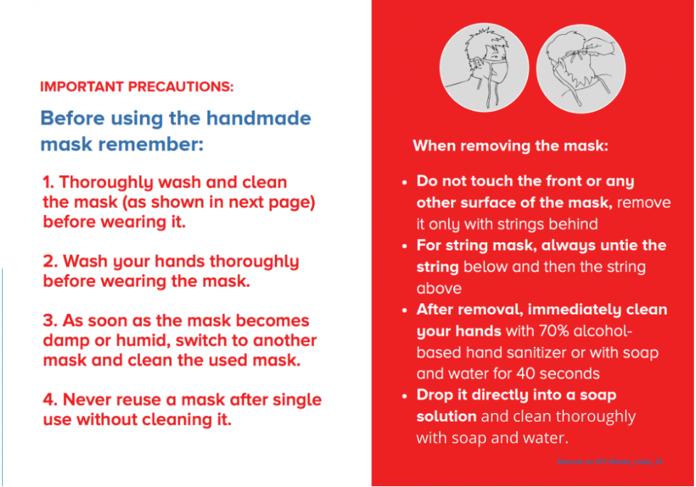 How To Make A Homemade COVID-19 Mask In 2 Minutes #Masks4All